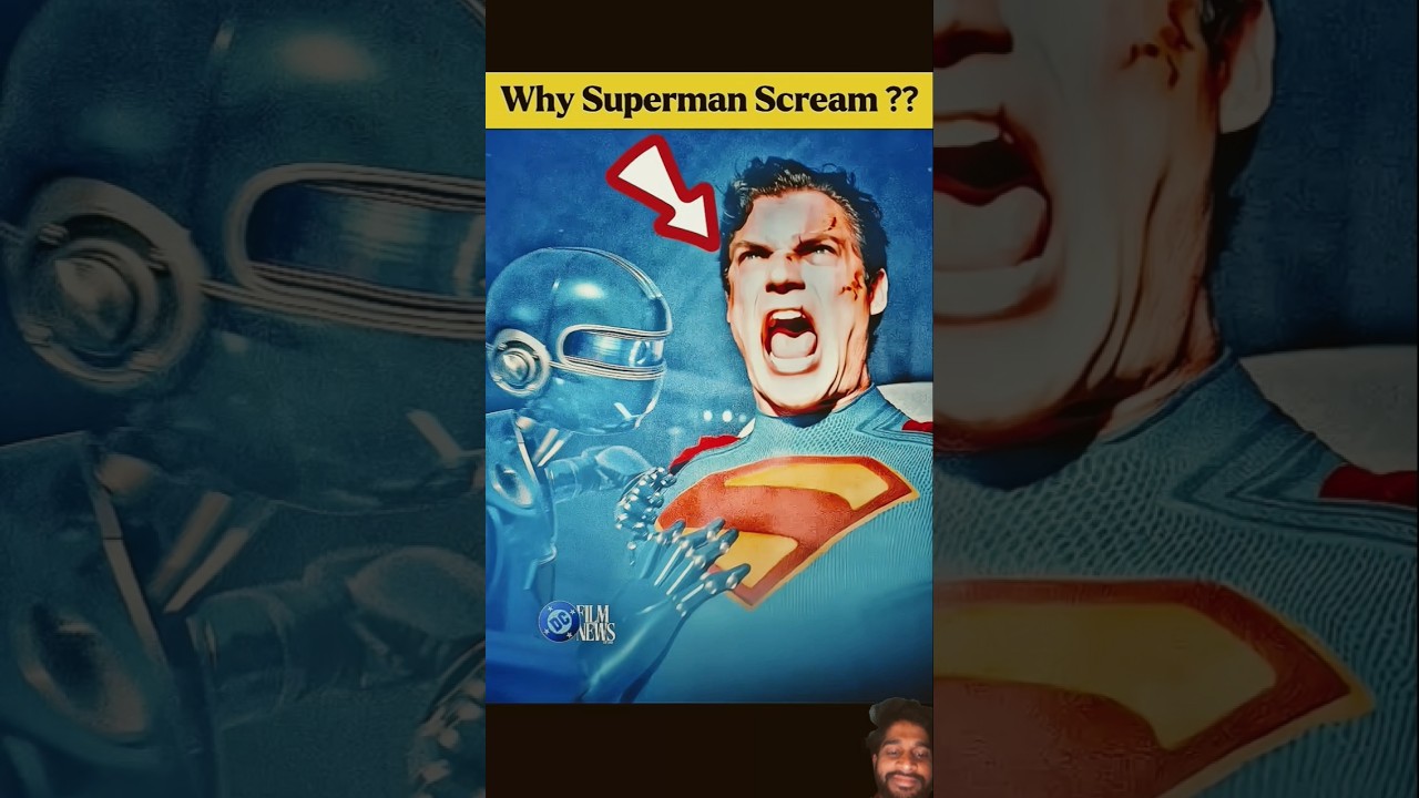 Why Superman was screaming after receiving sunrays??#dc#superman#shorts ...