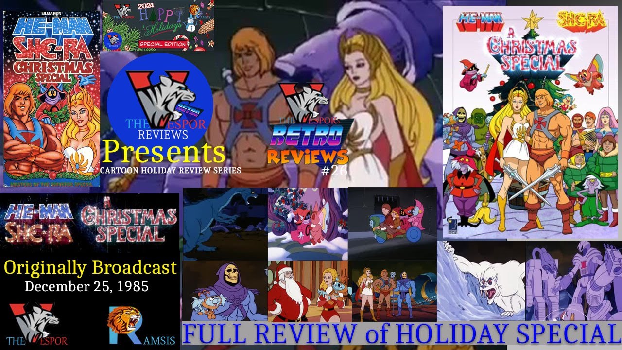 Retro Cartoon Review | He-Man She-Ra : A Christmas Special (1985) | 🎄 ...