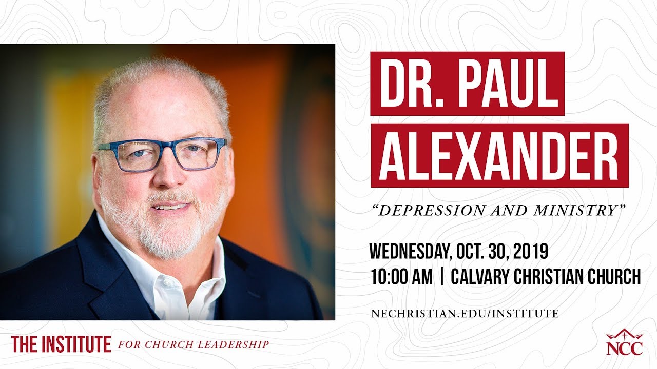NCC Institute - Dr. Paul Alexander - YouTube
