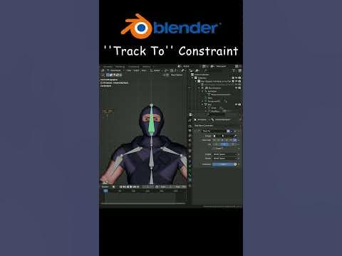 Blender Tracking Constraint '' Track To'' - YouTube
