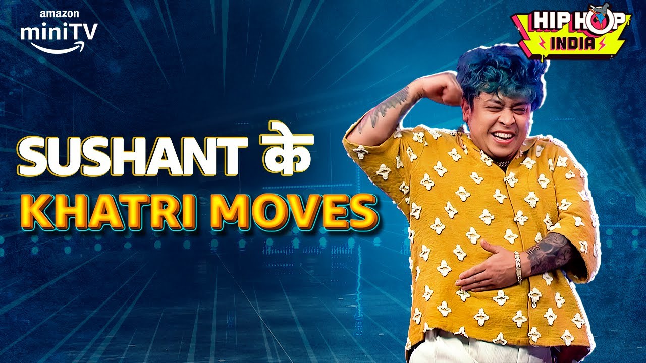 Sushant Khatri's Fiery Dance Moves🔥| Hip Hop India | Remo D'souza, Badshah, Raftaar | Amazon ...