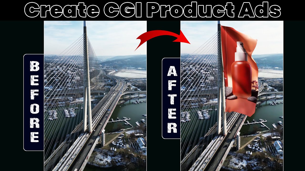 How to Create CGI Product Banner Ads and VFX vids in Blender | Blender ...