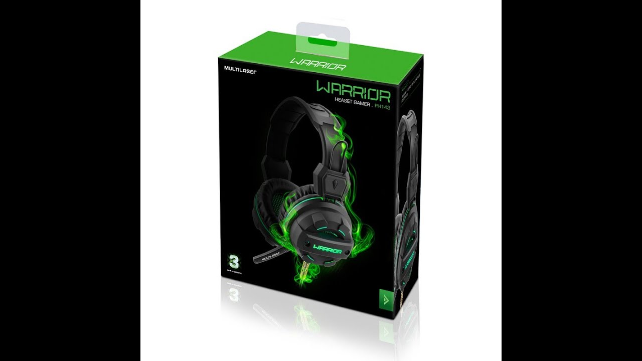 UNBOXING - Headset WARRIOR PH143 - YouTube