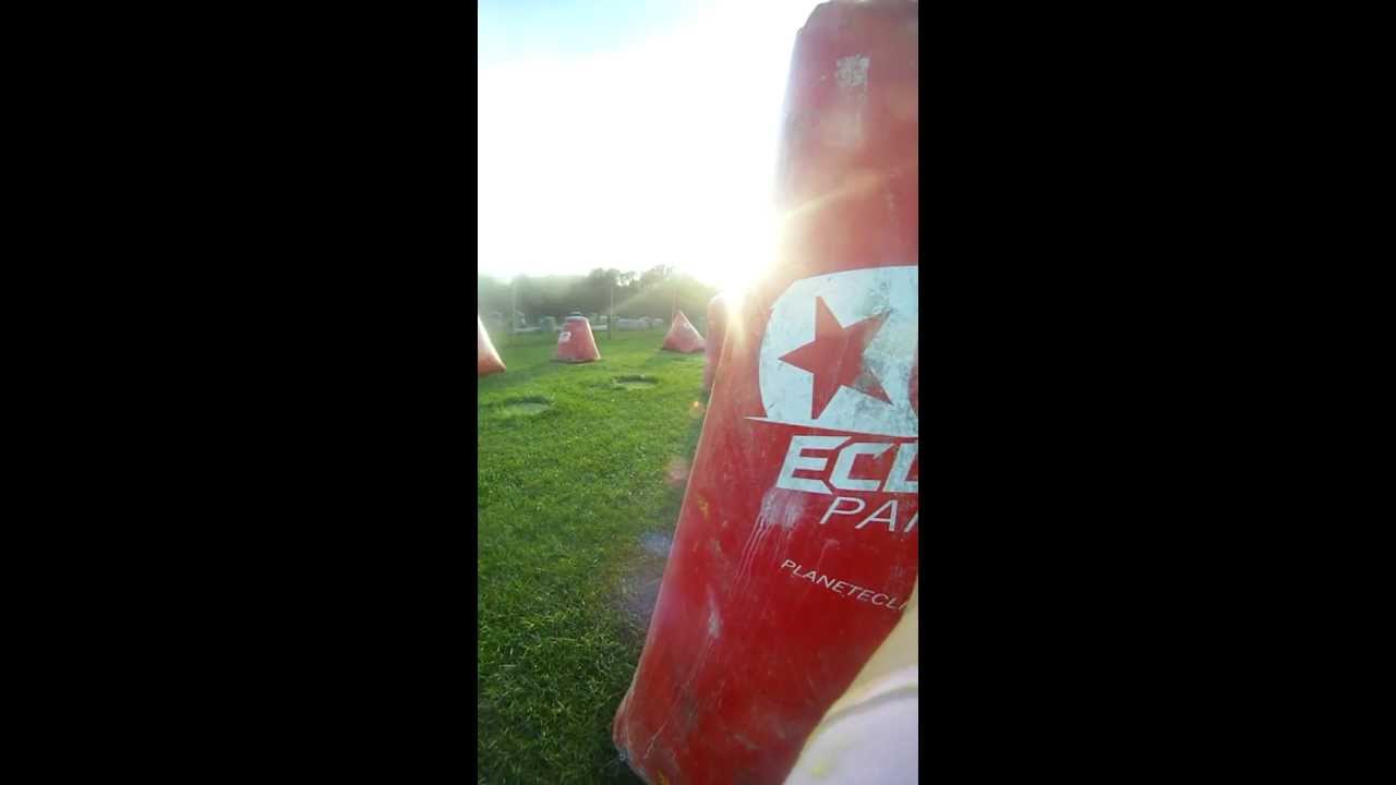 drop zone paintball - YouTube