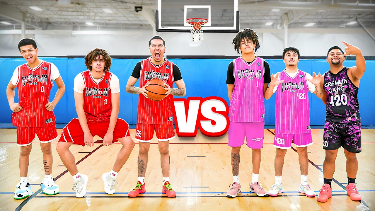 INTENSE 3v3 Basketball vs. My AAU Team! - YouTube