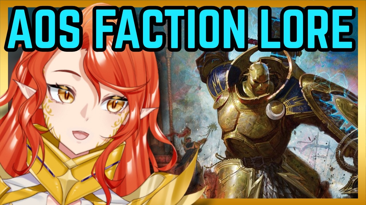 Warhammer 40k Vtuber Learns about Age of Sigmar - YouTube