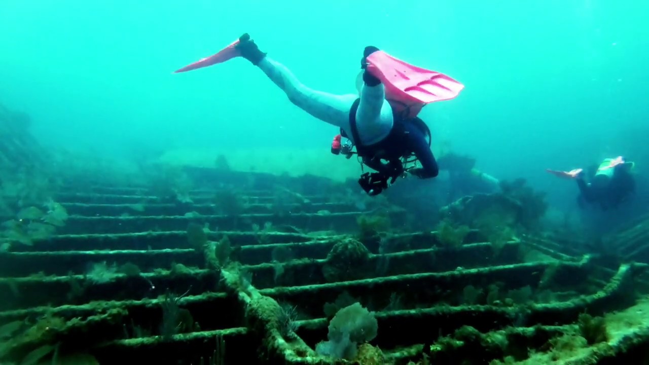 SS Benwood Wreck HD 720p - YouTube