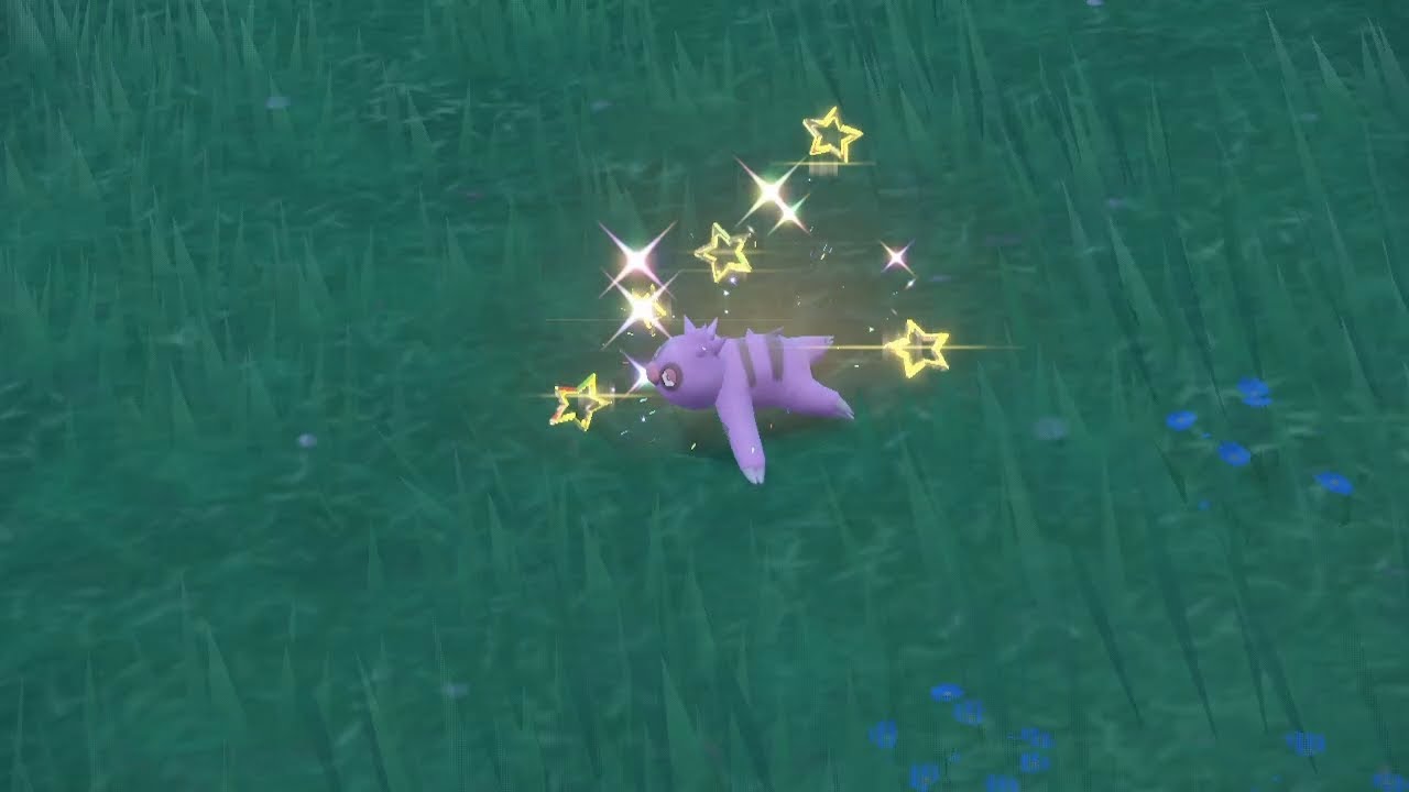 Shiny Slakoth in Pokemon Violet (24/10/2023) Road to living Scarlet ...