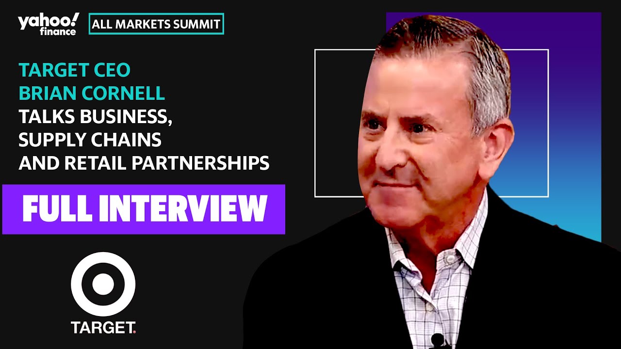 Target CEO Brian Cornell talks business, supply chains, and retail ...
