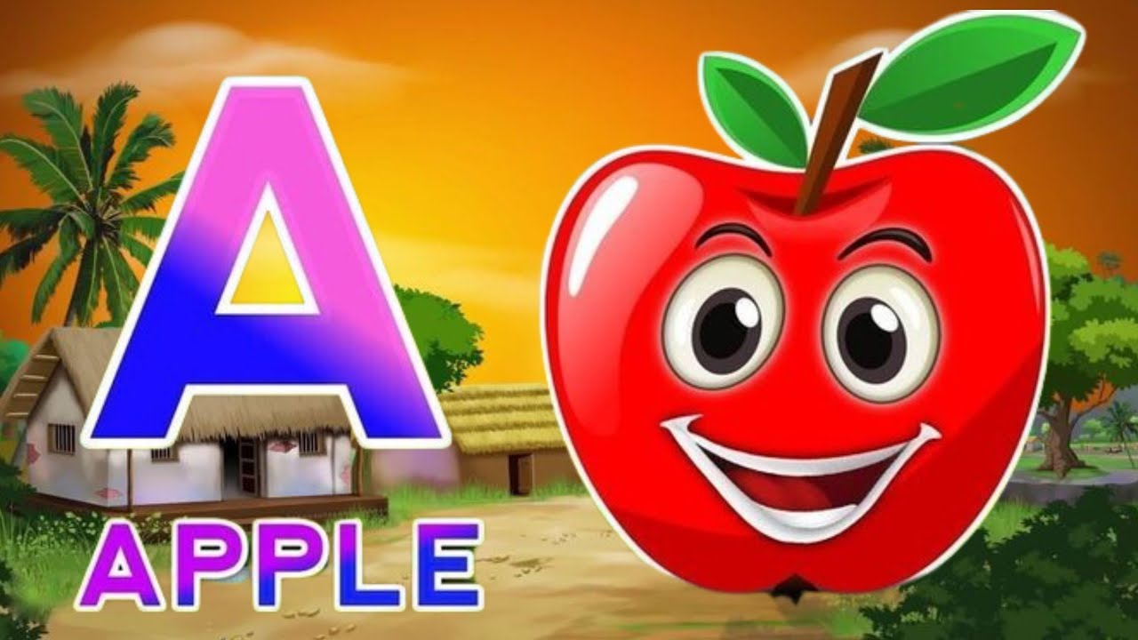 A for apple | अ से अनार | abcd | phonics song | abc | 123 numbers ...