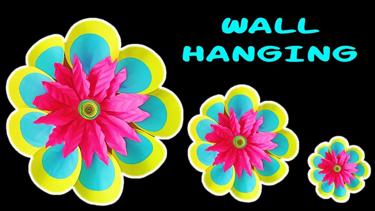 Beautiful wall hanging| Easy wall hanging making idea| #wallhanging # ...