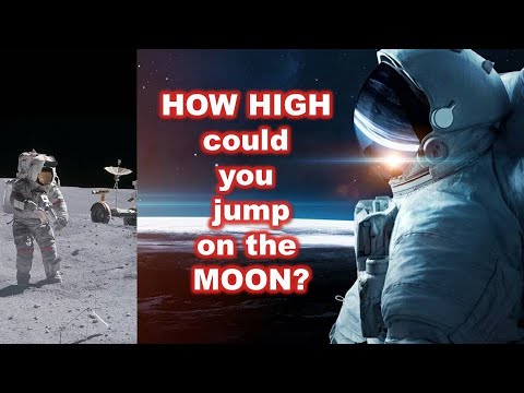 Could you make high jumps on the Moon? Let's easily solve it as a ...
