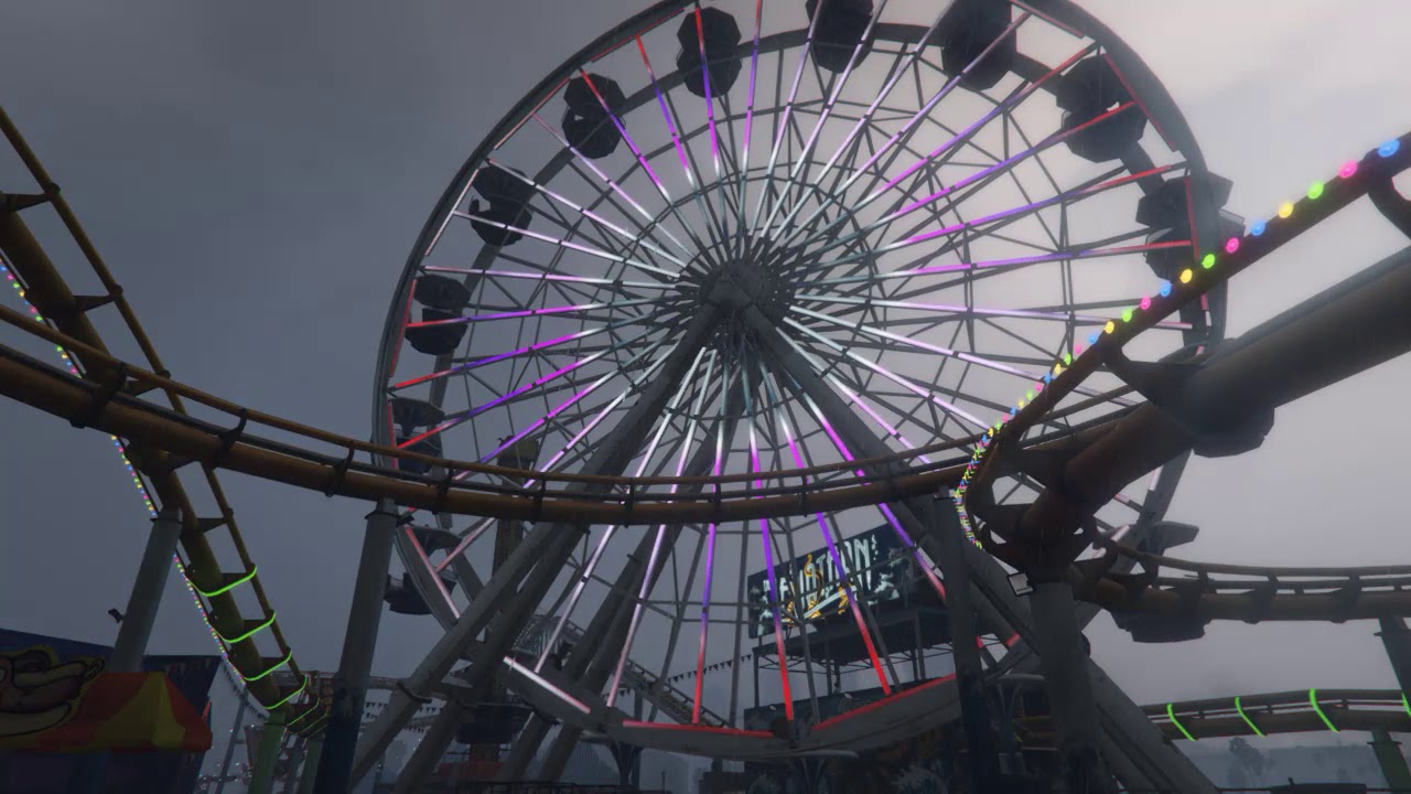 Rainy Carnival at San Andreas GTA 5 Online Cinematic Video Wallpaper HD ...