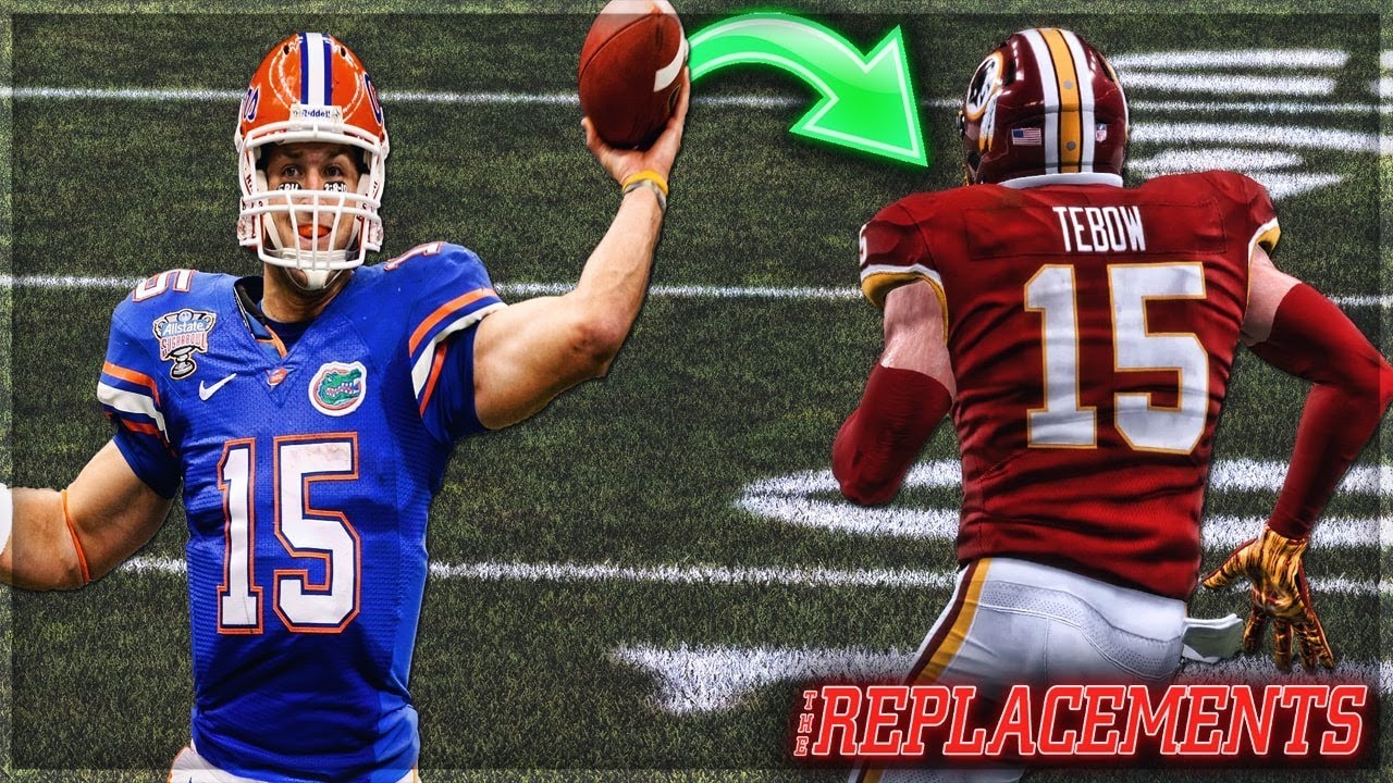 It's TEBOW TIME! -- Tim Tebow Signs With The Replacements | Madden 19 ...