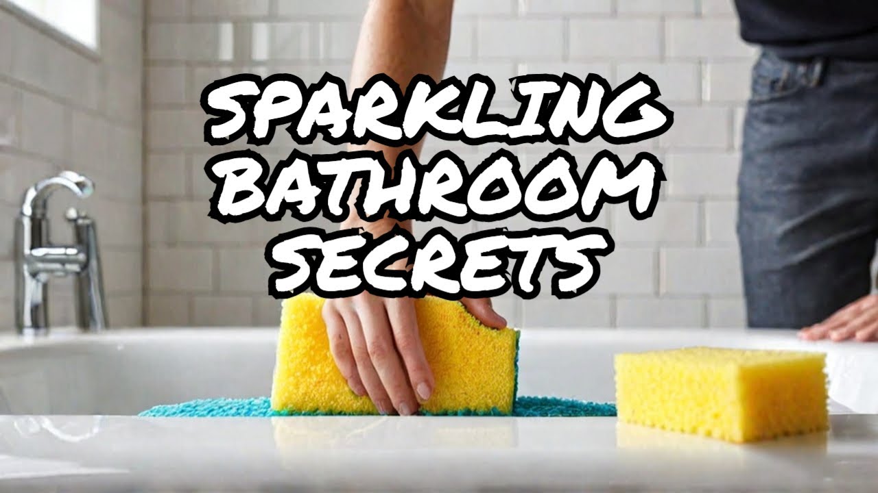 15 Tips to Keep Your Bathroom Sparkling Clean 2024 - YouTube