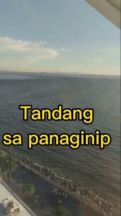 KAHULUGAN NG TANDANG SA PANAGINIP - YouTube