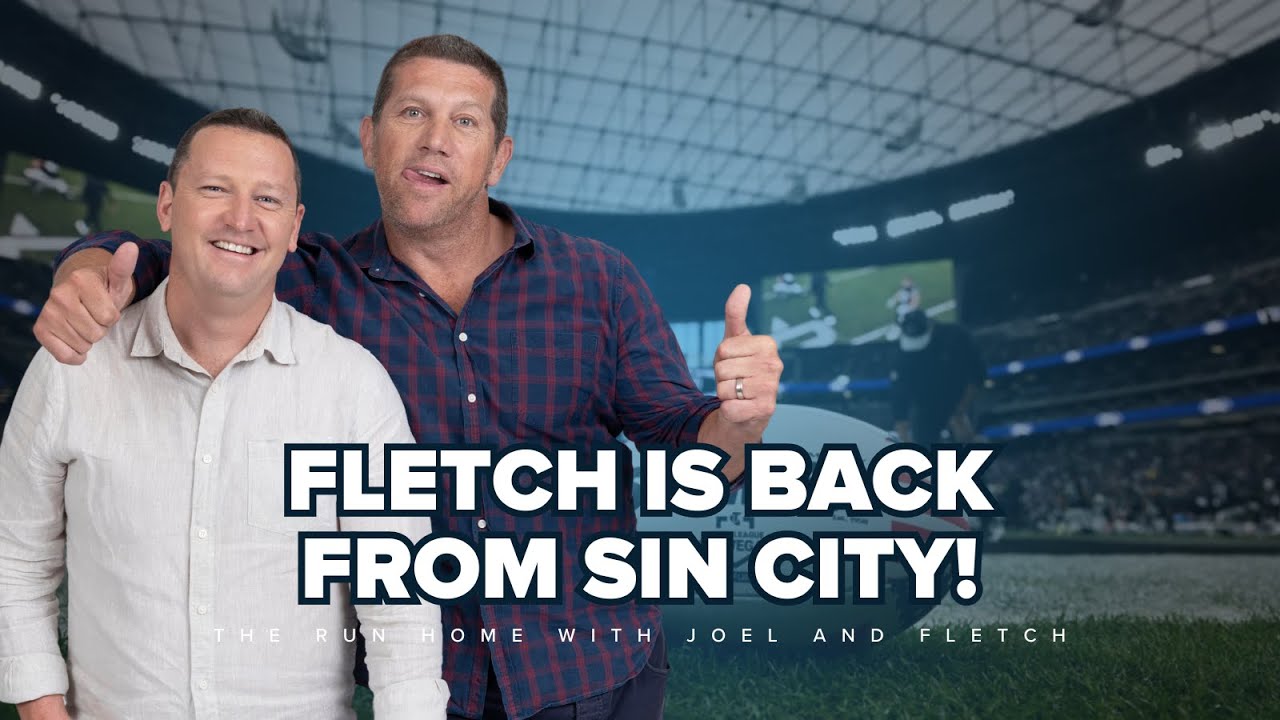 #NRL | Fletch is back.. What happens in Vegas, stays on the Run Home ...