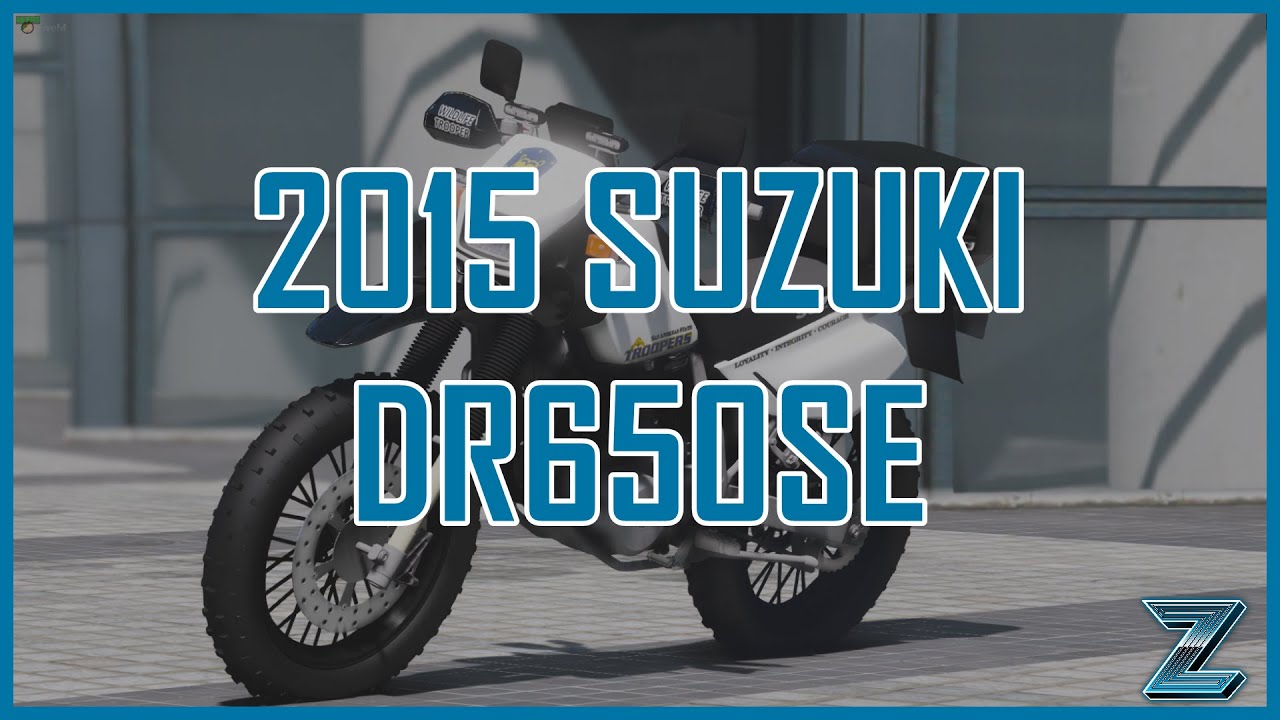 2015 Suzuki DR650SE - Zeakor Designs [Showcase] - YouTube
