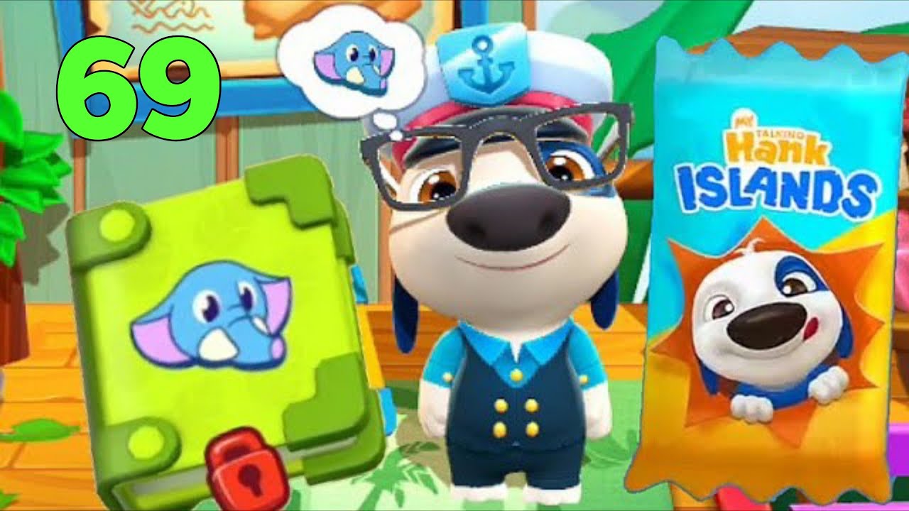 Hank Are Play With Animals - New Update - My Talking Hank: Islands ...