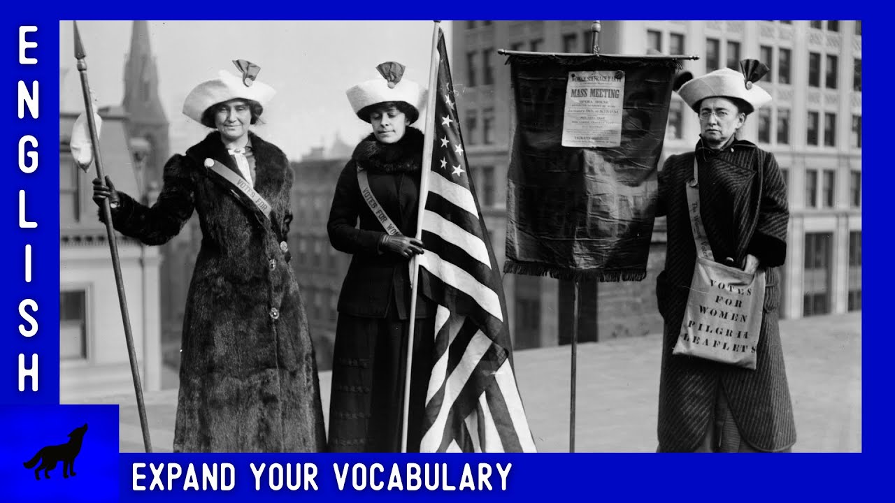 Women's Suffrage Movement | English Listening Lesson (Describing Photos ...