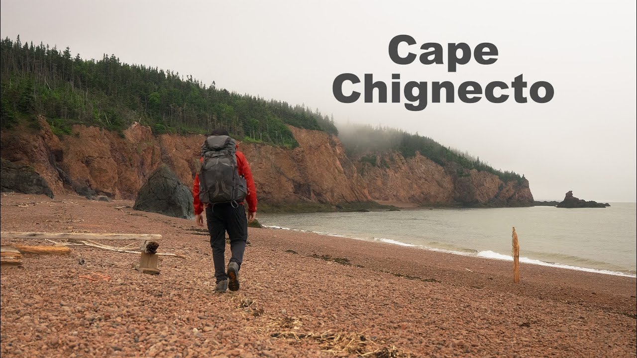 3 Days Solo Hiking in Cape Chignecto - YouTube