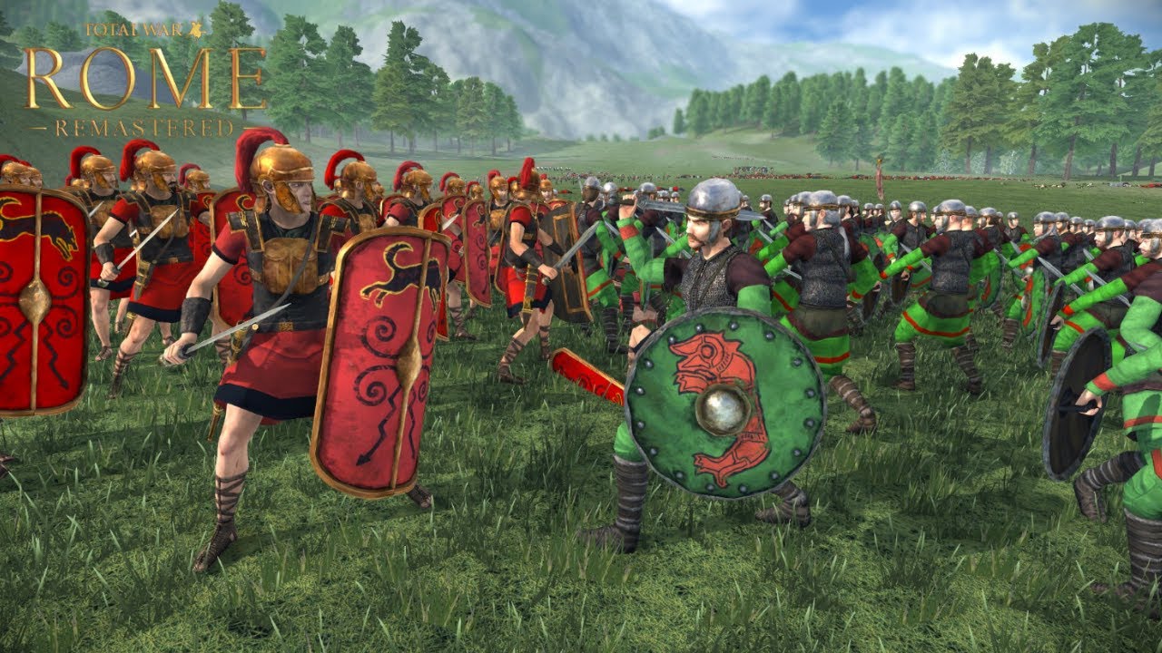 Rome Remastered Walkthrough: The Battle of Telamon - YouTube