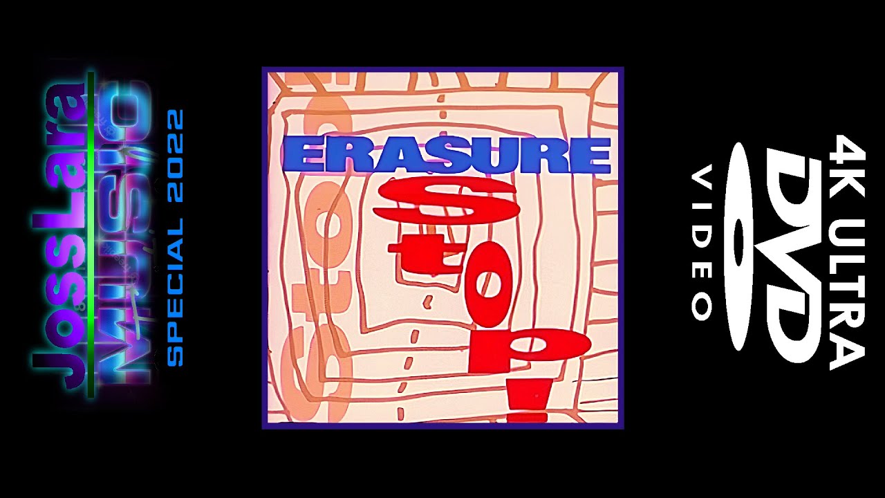 Erasure STOP Remastered 2024 BBC Plus 4K Ultra DVD With JossLara Music ...