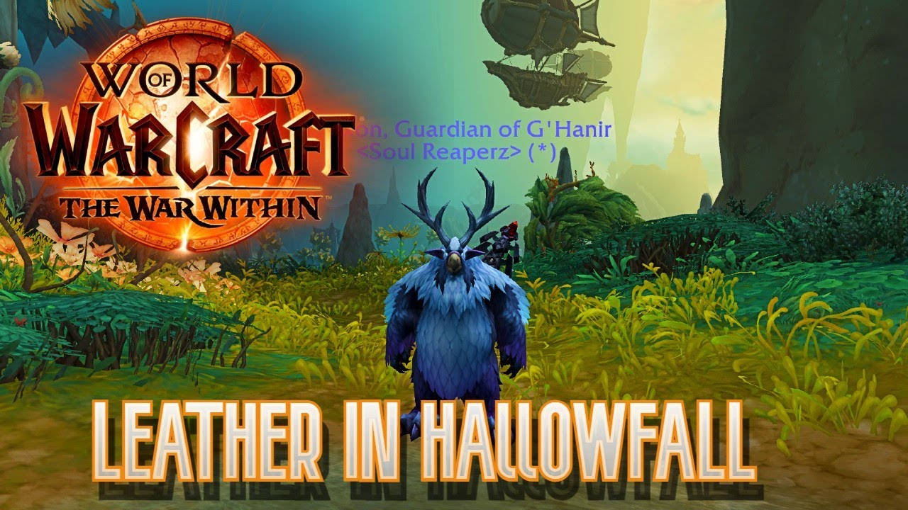 World of Warcraft LEATHER in HALLOFALL HORIZONTAL - YouTube