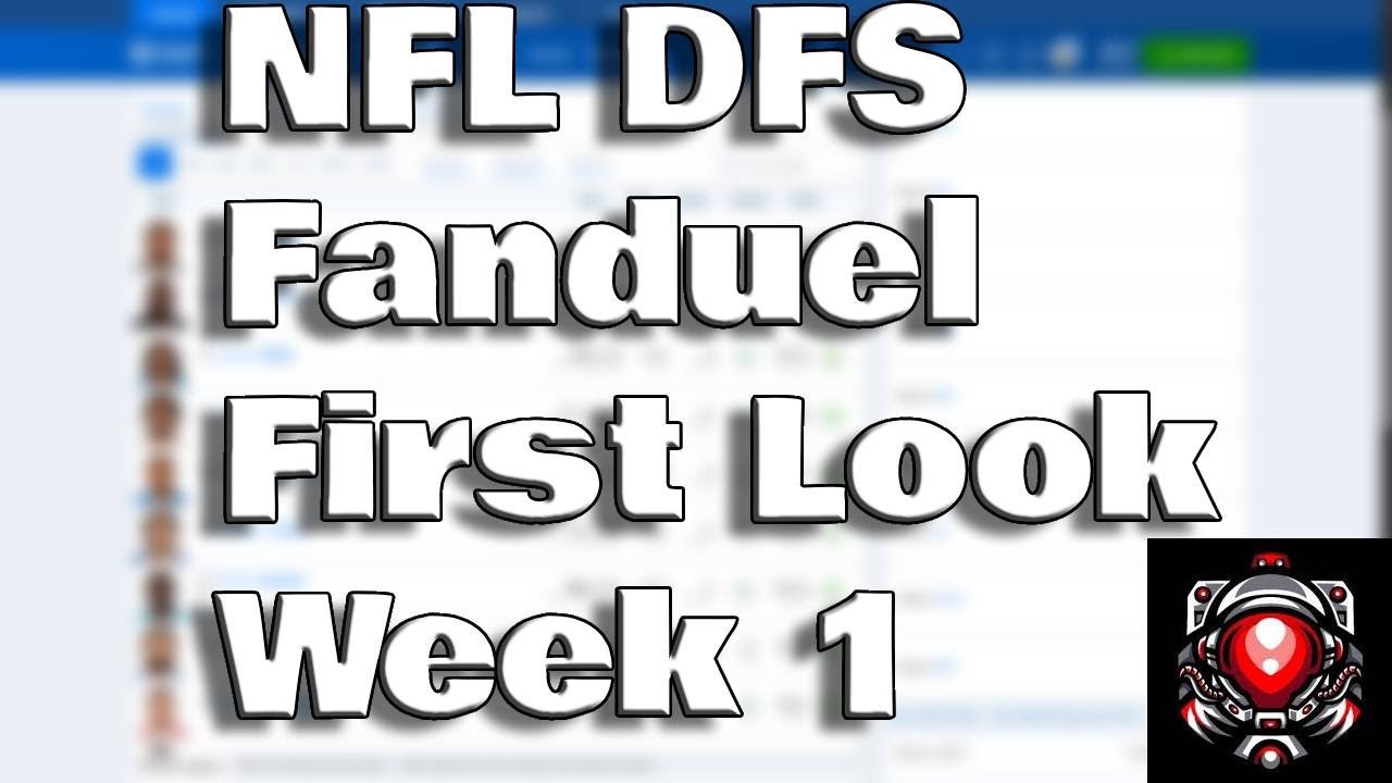 Fanduel Week 1 Million Dollar Contest First Look | 2025 Week 1 - YouTube