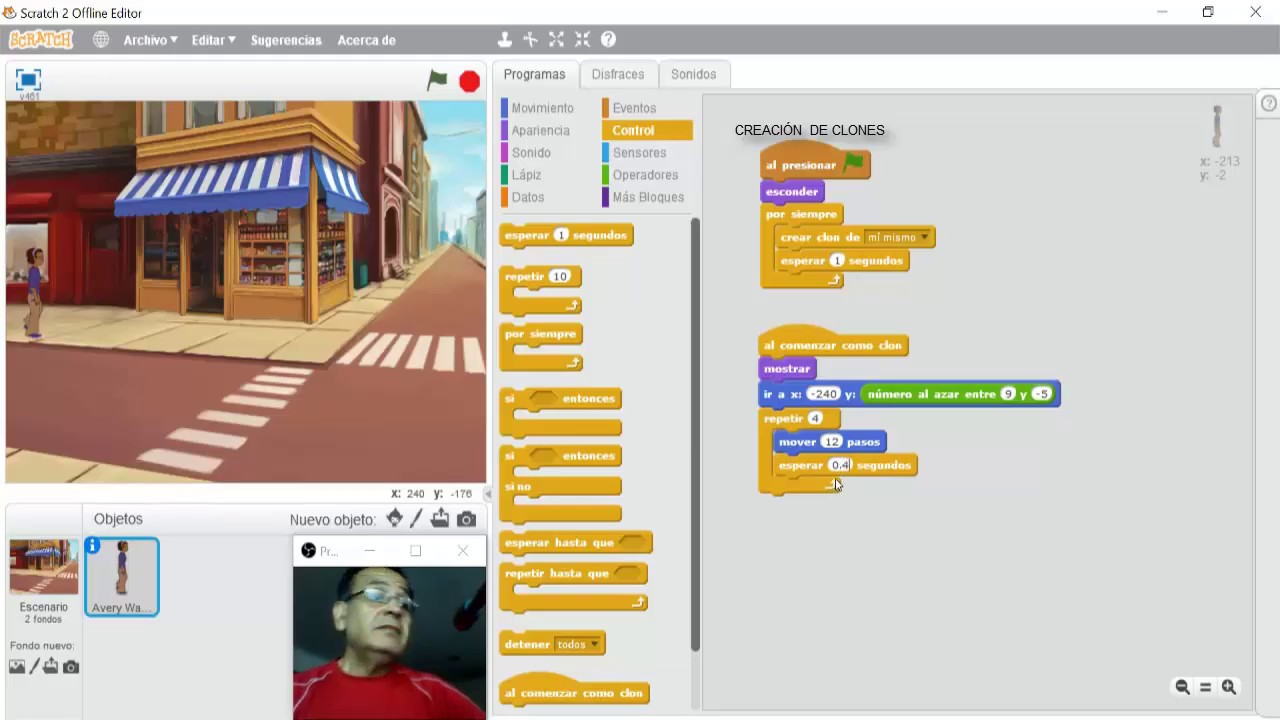 CLONES EN SCRATCH - YouTube