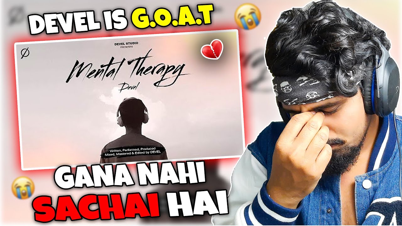 DEVEL - MENTAL THERAPY | HINDI RAP SONG Reaction | Mr Bigfoot - YouTube