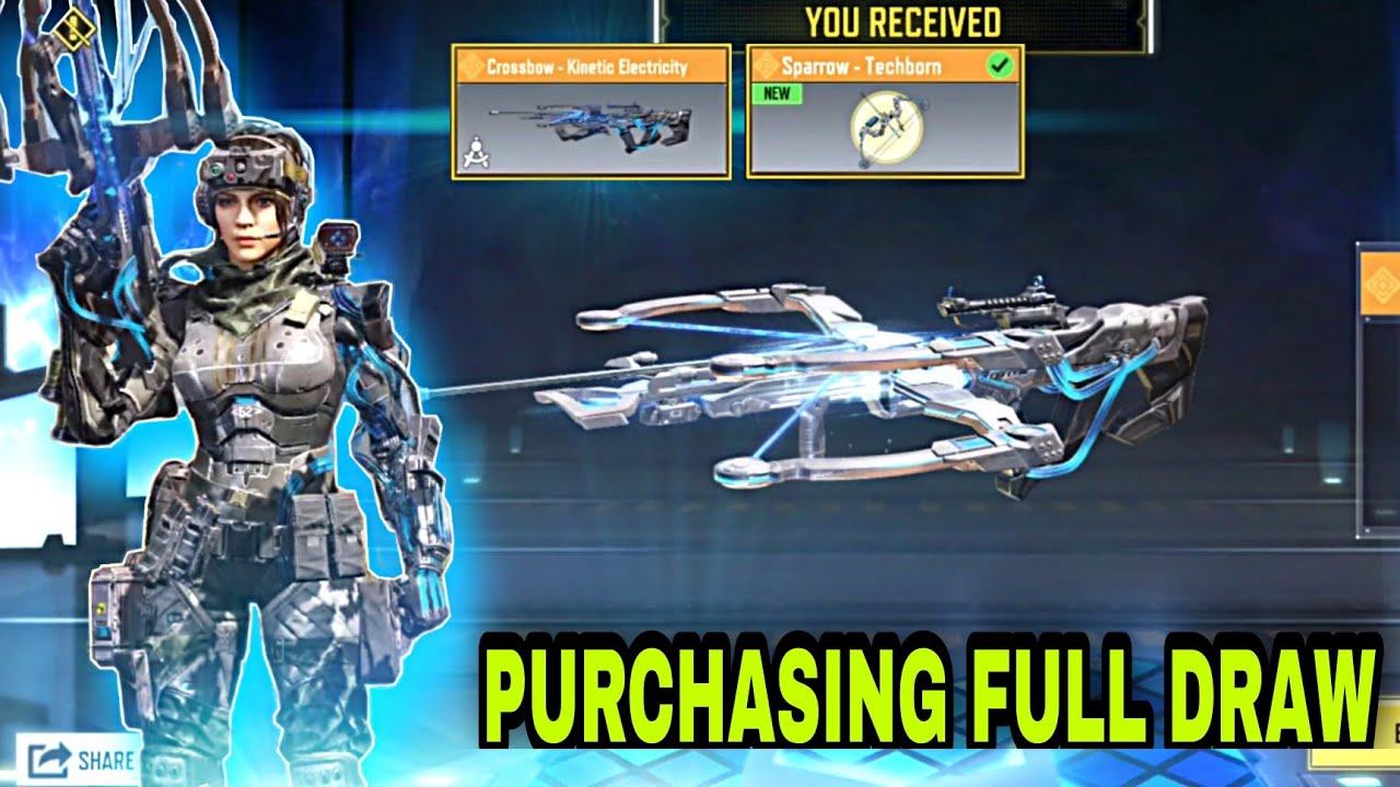 PURCHASING FULL TECHNO AIM DRAW CODM - LEGENDARY OUTRIDER GAMEPLAY ...