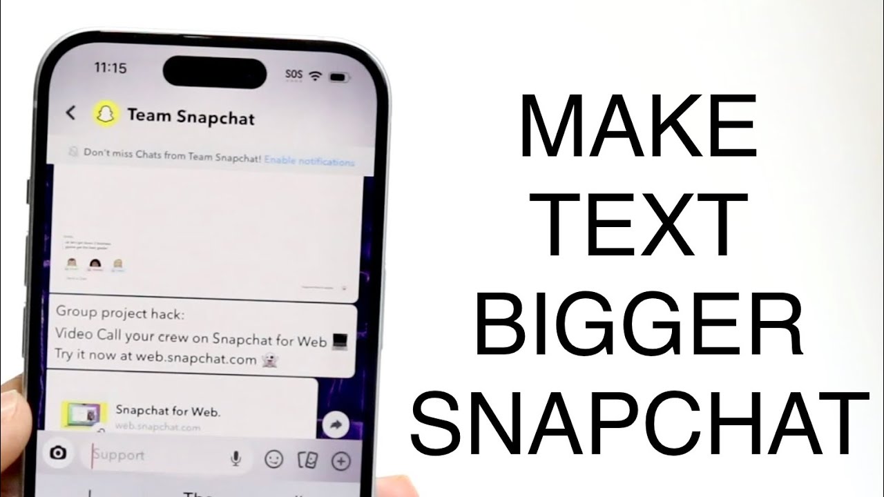 How To Do Big Text On Snapchat 2023 YouTube how-to-do-big-text-on-snapchat-2023-youtube