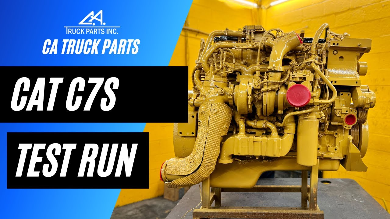 2007 Caterpillar C7S Diesel Engine For Sale, EPA’07 3284 VIDEO | CA ...