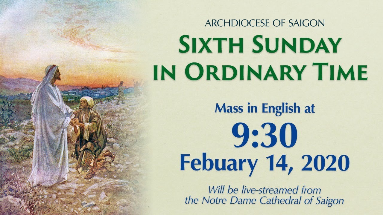 🔴6th Sunday in Ordinary Time | English Mass | Feb 14, 2021 - YouTube