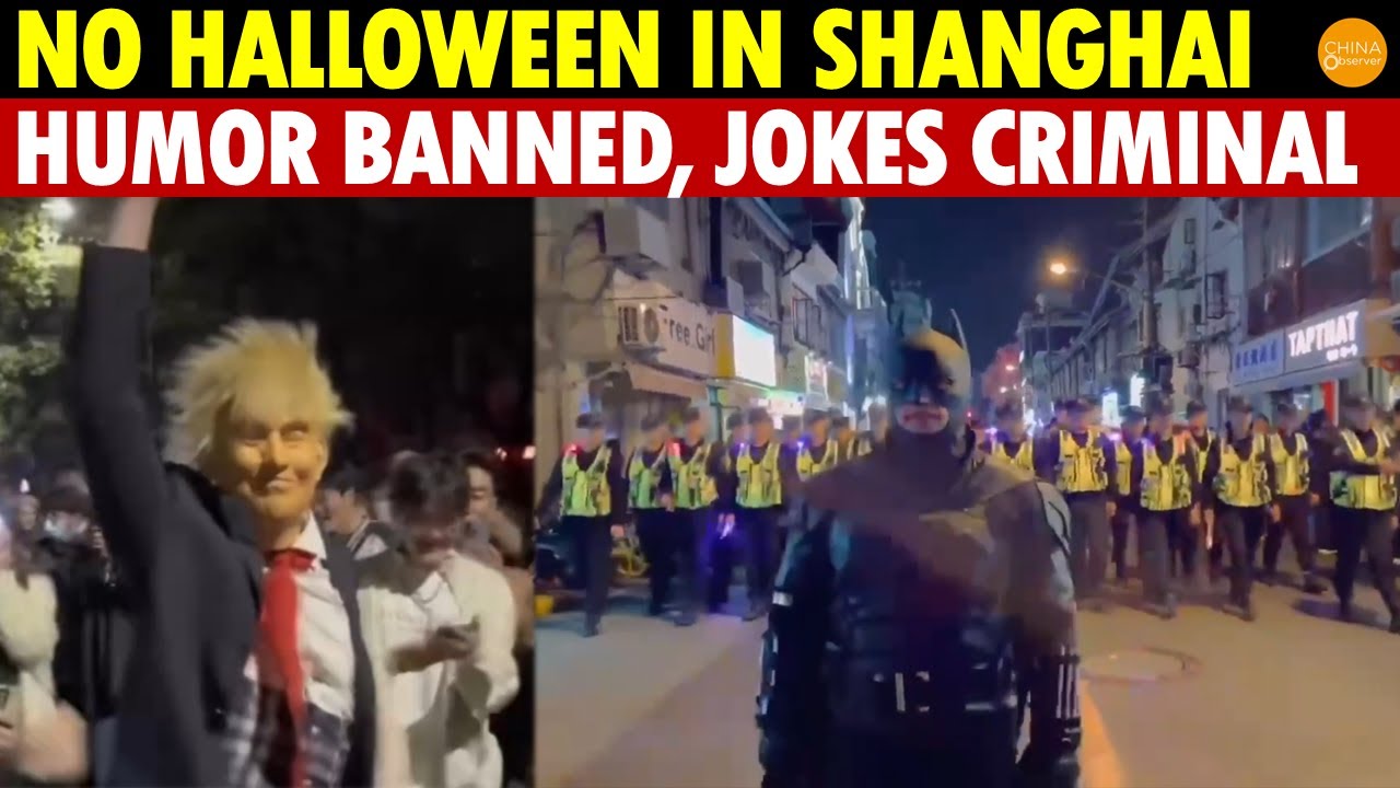 No More Halloween in Shanghai! No Joking Allowed: Humor Now a Crime ...