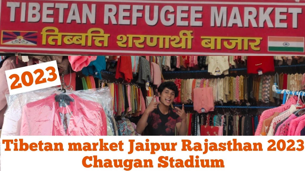 Tibetan market Jaipur Rajasthan 2023 /chaugan stadium/ winter ...