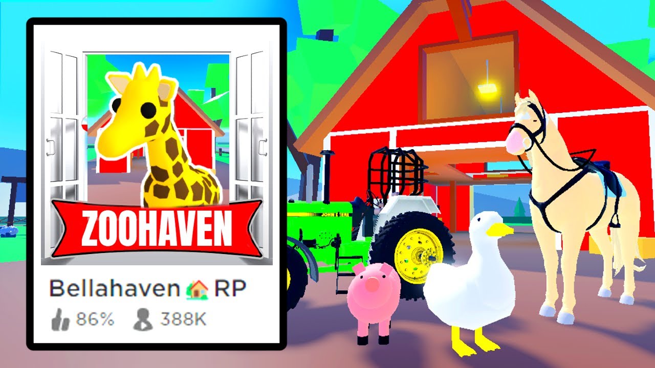 I Created a FAKE ZOO Brookhaven GAME.. - YouTube