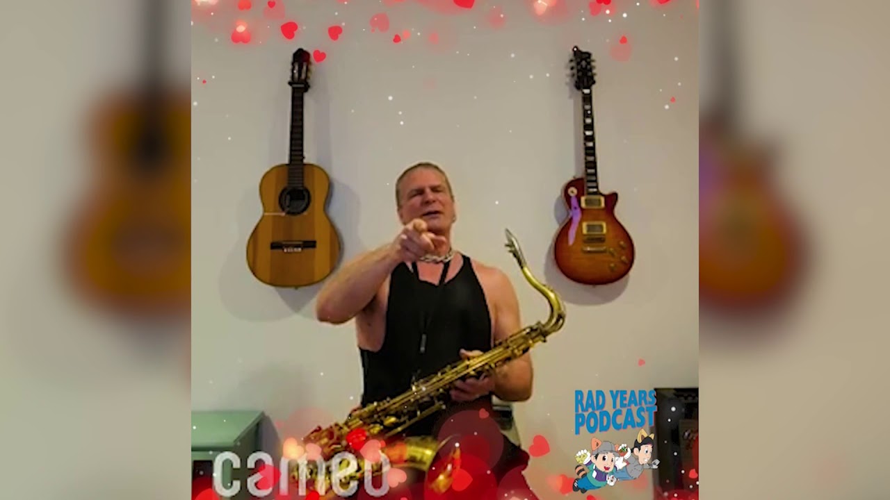 Tim Cappello, The Sexy Sax Man from The Lost Boys wishes us a Happy ...