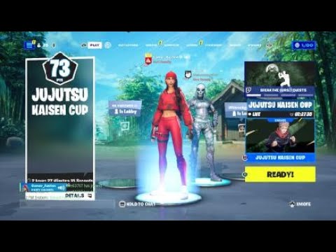 Fortnite Jujustu Kaiden Cup WIN - YouTube