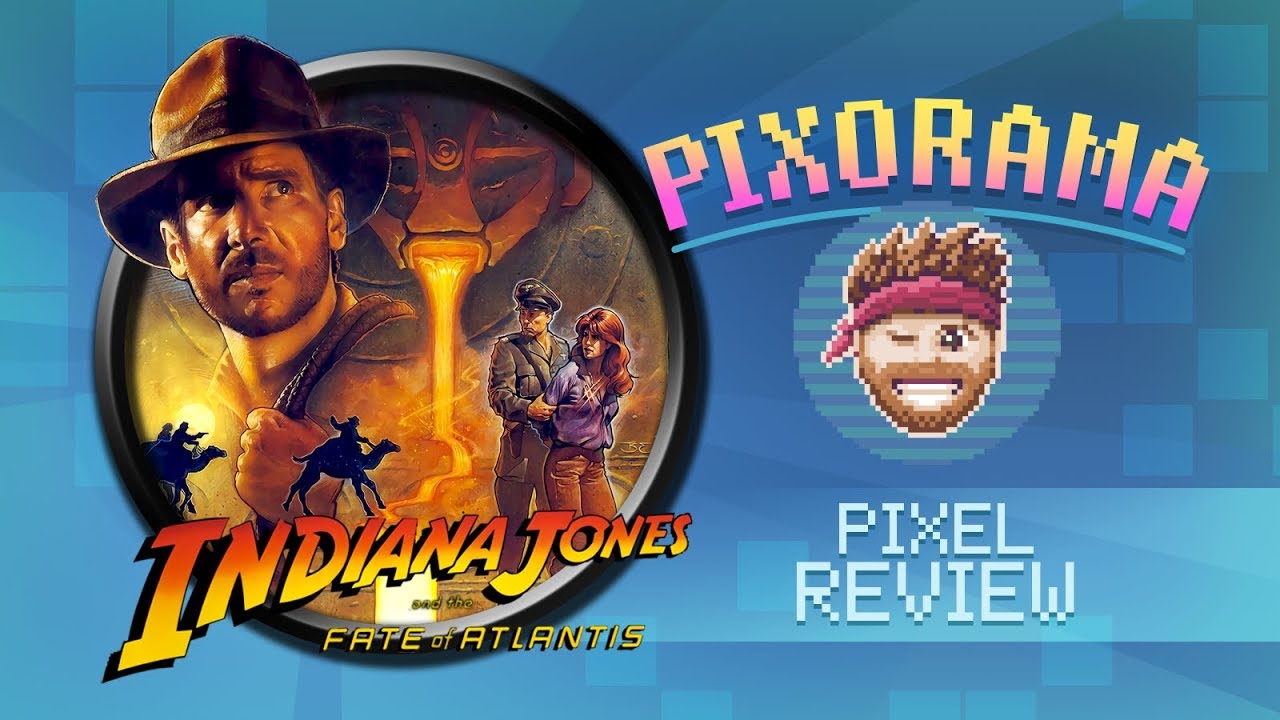 Pixel Review - Indiana Jones & the Fate of Atlantis - YouTube