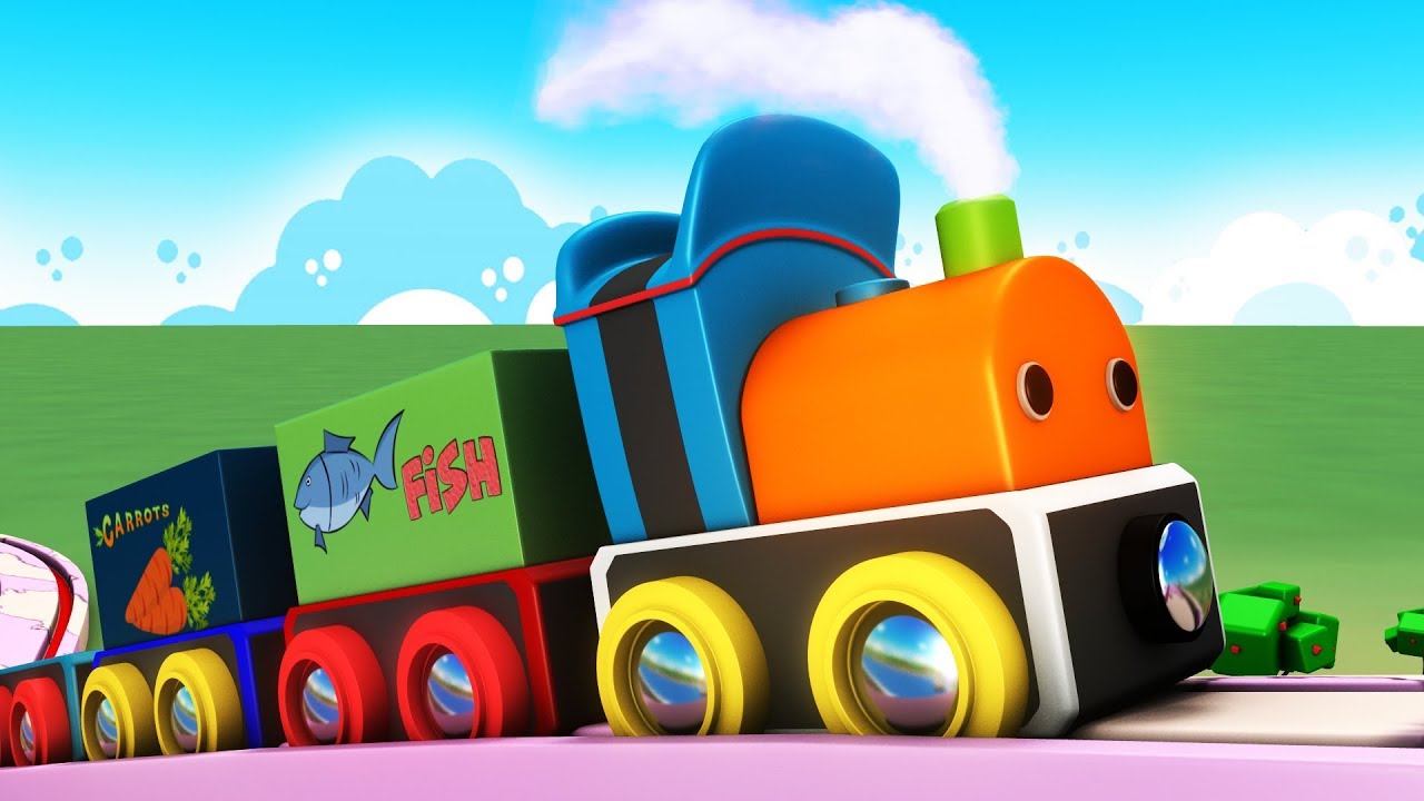 Choo Choo Train Cartoons