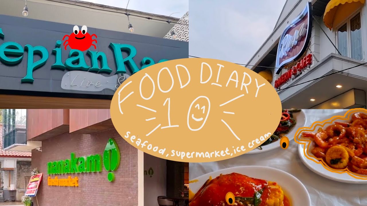 food diary 10 | tepian rasa, nanakam fresh market, pt rasa baker & cafe ...