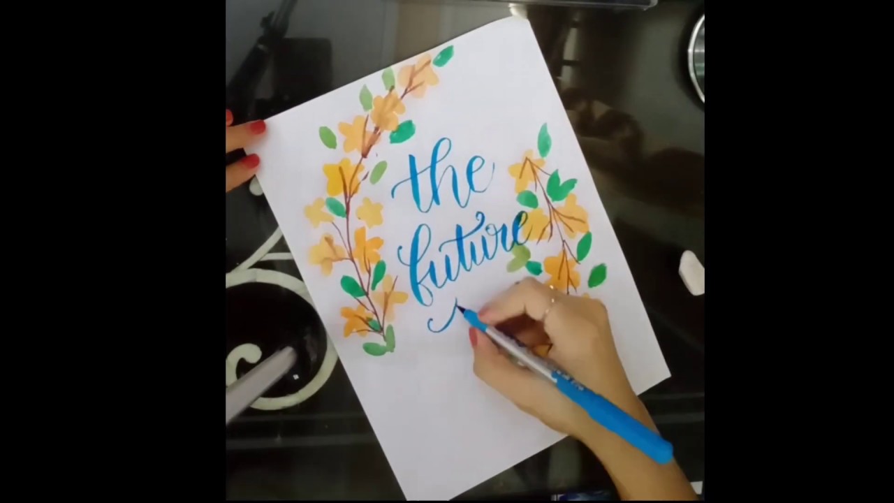 Learn the art of Calligraphy ! - YouTube