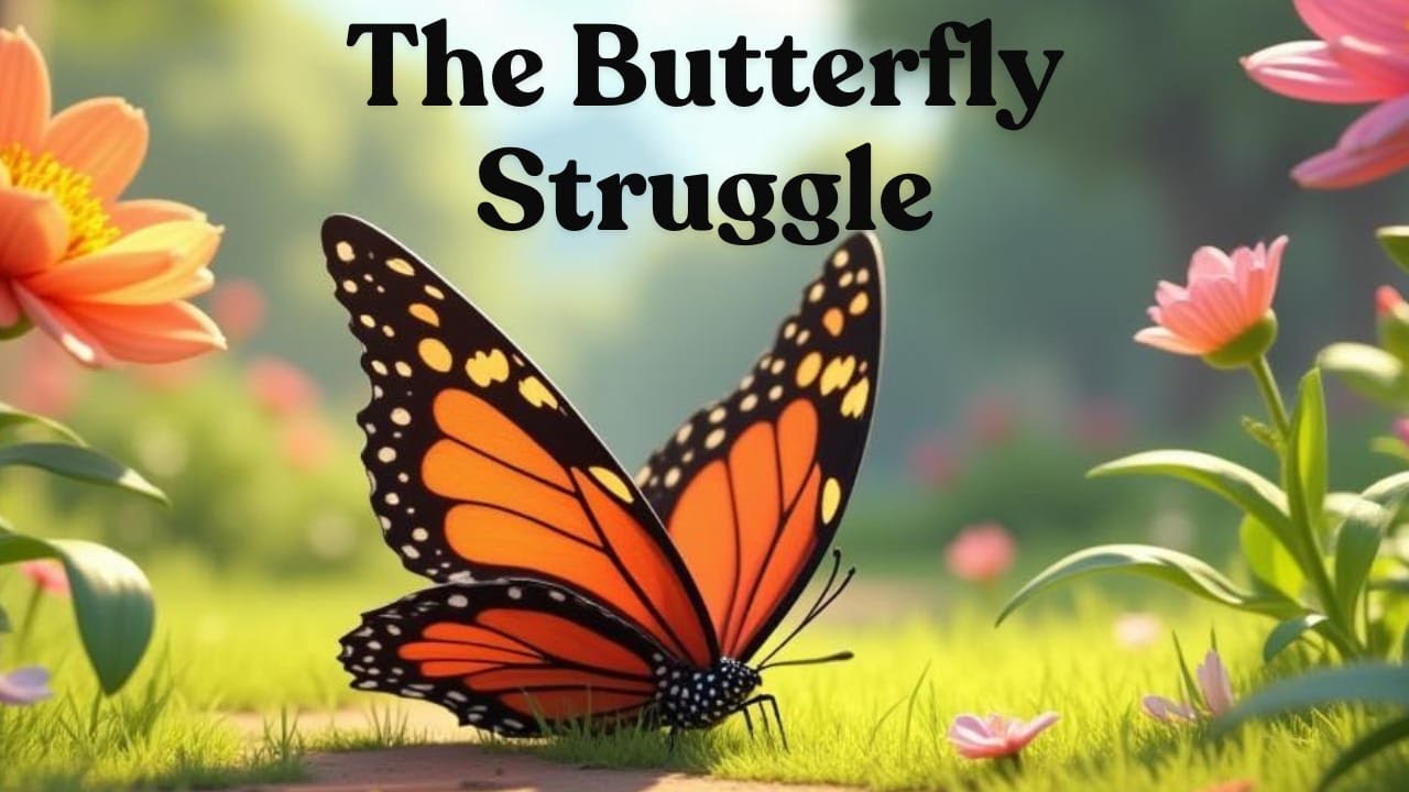The Butterfly Struggle english story | Motivational Story - YouTube