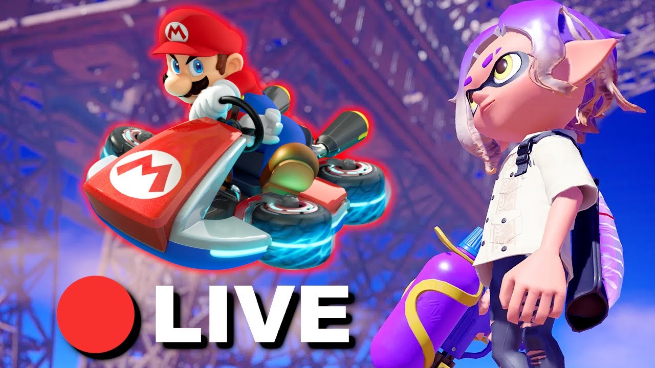 🔴[ARCHIVE] Splatoon 3 + Mario Kart 8 Deluxe w/ DLC! - YouTube