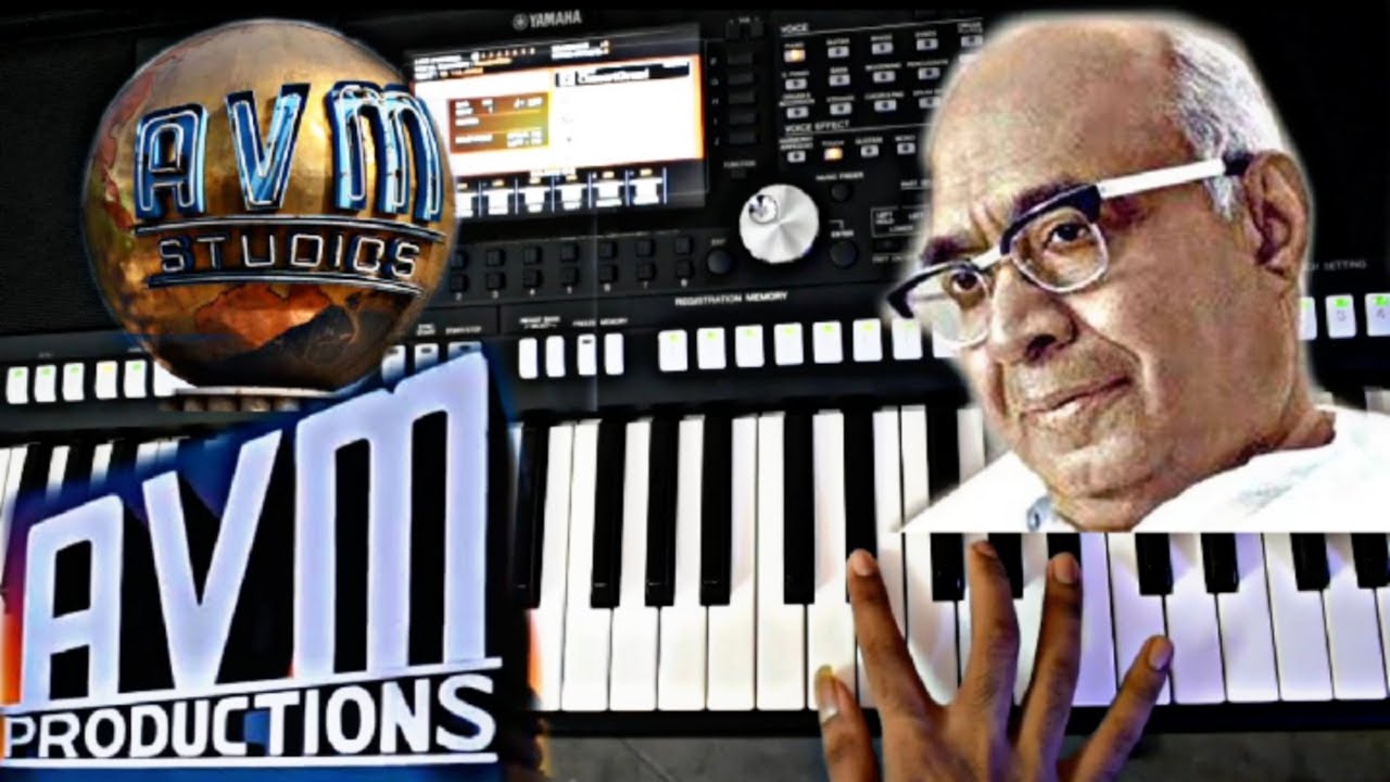 AVM studios music in piano| AVM studios theme music | #shorts | AVM ...