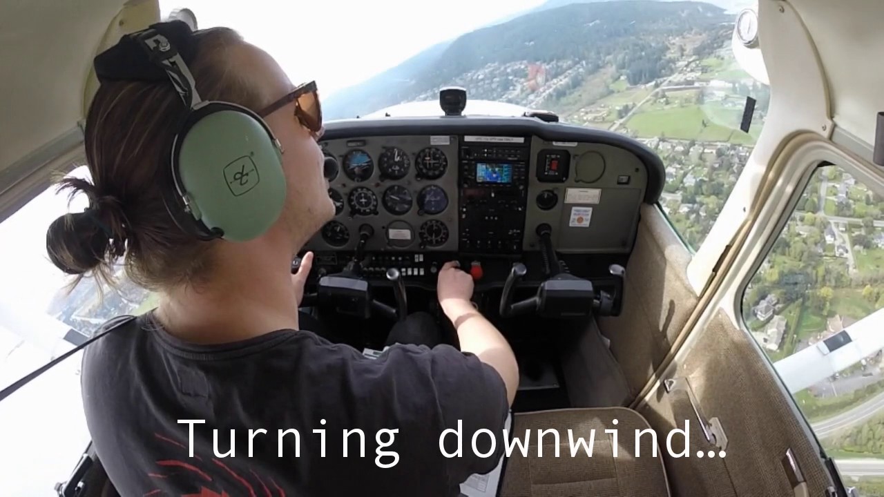 First Solo! Canadian PPL student - YouTube