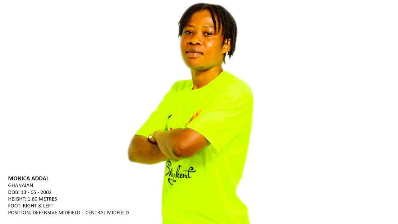 MONICA ADDAI | Midfielder: DM / CM | Biik Shymkent Fc | 2023/24 ...