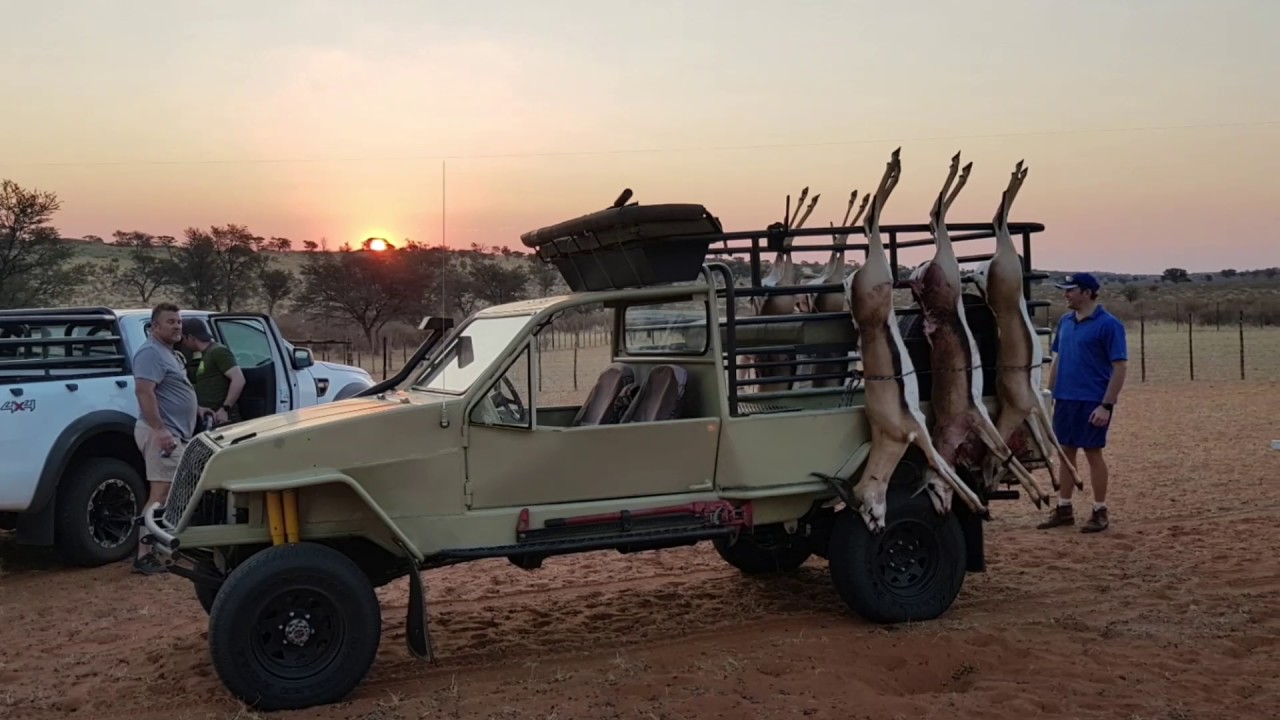 Houmoed Springbok Jag - YouTube